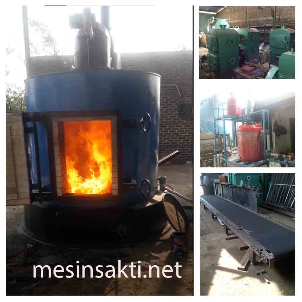 Mesin incinerator pembakar sampah Mesin pengolahan limbah